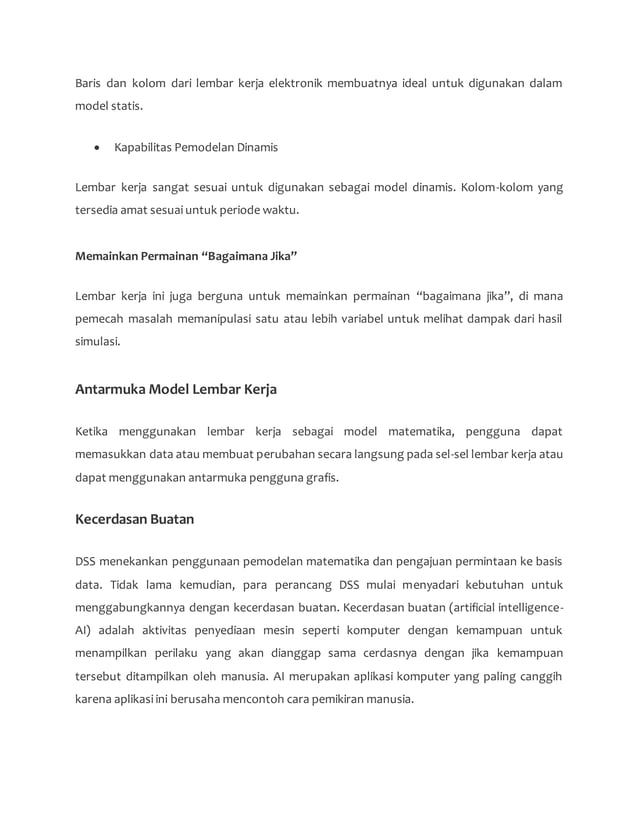 Artikel ilmiah sistem pengambilan keputusan | DOCX