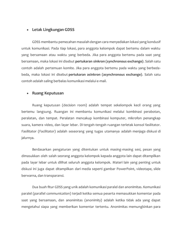 Artikel ilmiah sistem pengambilan keputusan | DOCX