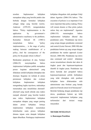 Artikel kebijakan publik | PDF