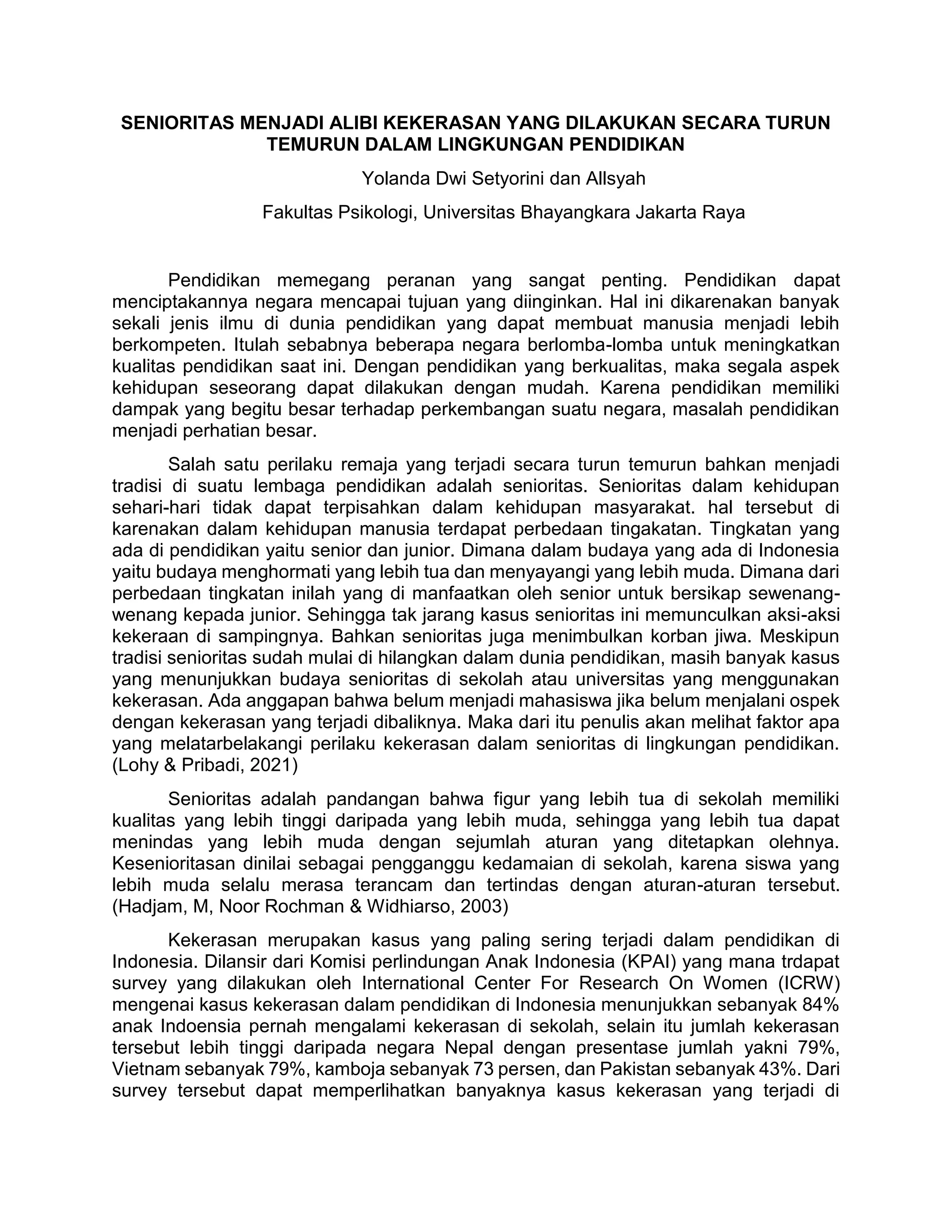 ARTIKEL KEKERASAN DUNIA PENDIDIKAN FULL.pdf