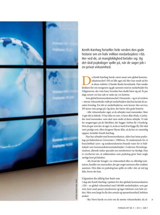 Psykologkampagnen, Artikel om Kenth Kærhøg og hans arbejde som Head of Communications for ISS | PDF