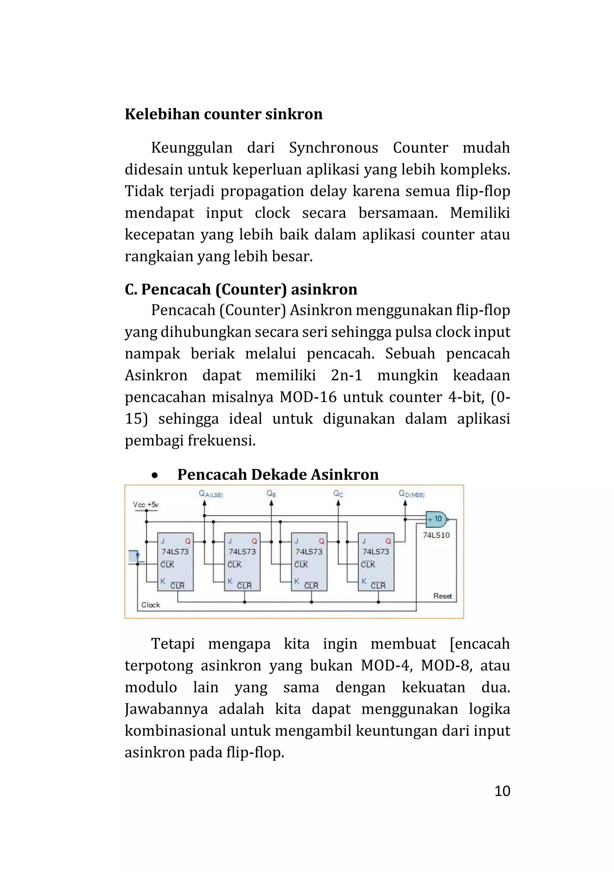 COUNTER SINKRON DAN ASINKRONUS | DOCX