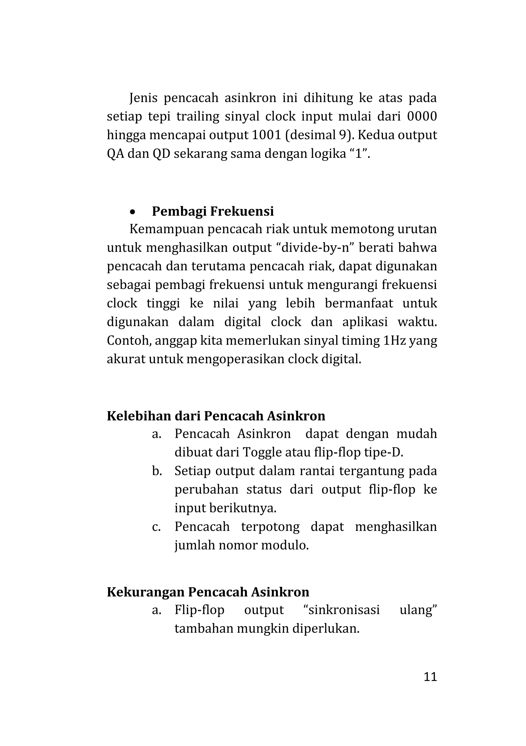 COUNTER SINKRON DAN ASINKRONUS | DOCX