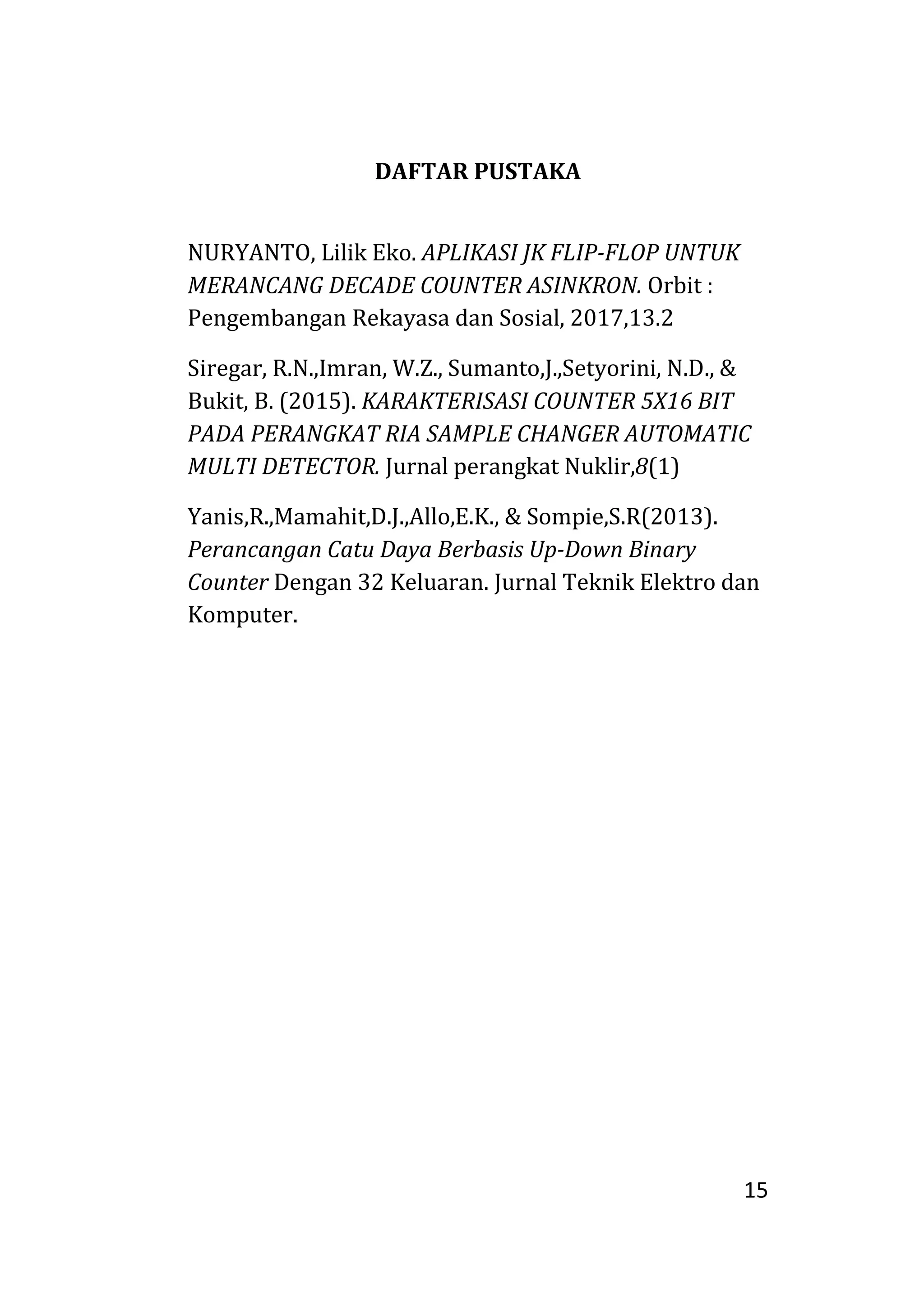 COUNTER SINKRON DAN ASINKRONUS | DOCX