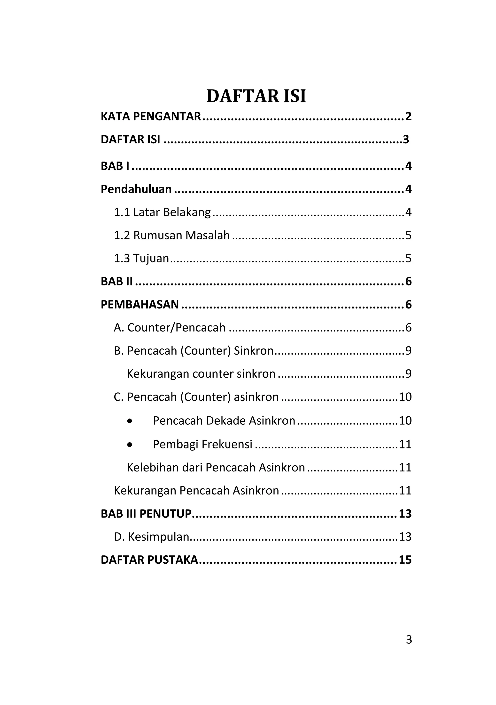 COUNTER SINKRON DAN ASINKRONUS | DOCX