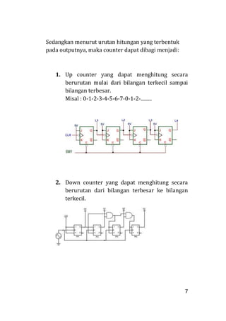 COUNTER SINKRON DAN ASINKRONUS | DOCX