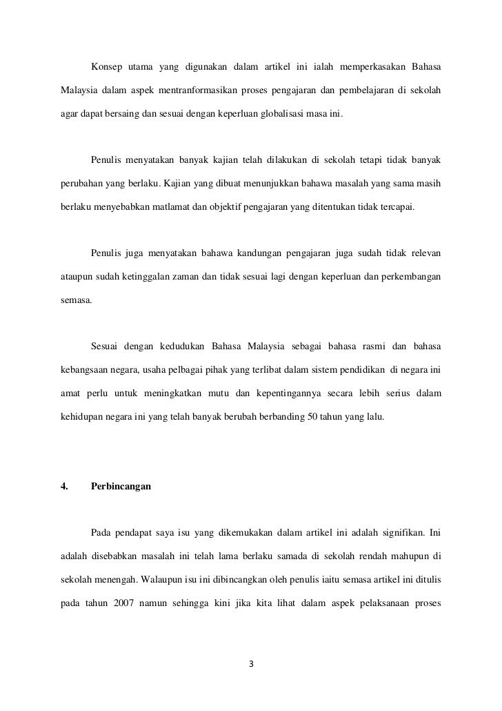 Contoh Artikel Review Dalam Bahasa Melayu - Riset Contoh Artikel Review Dalam Bahasa Melayu - Riset