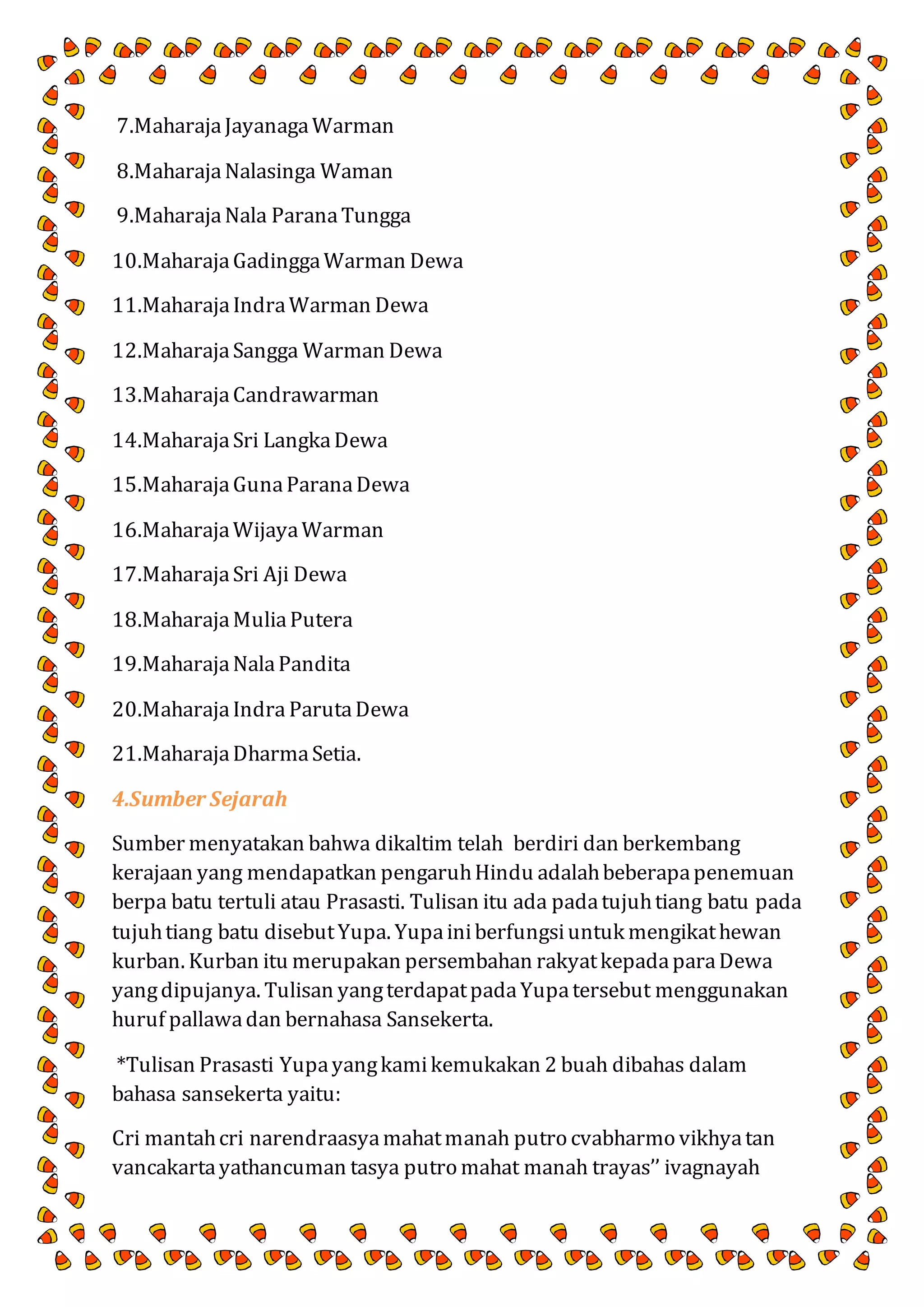 Artikel sejarah kerajaan kutai | PDF Artikel sejarah kerajaan kutai | PDF