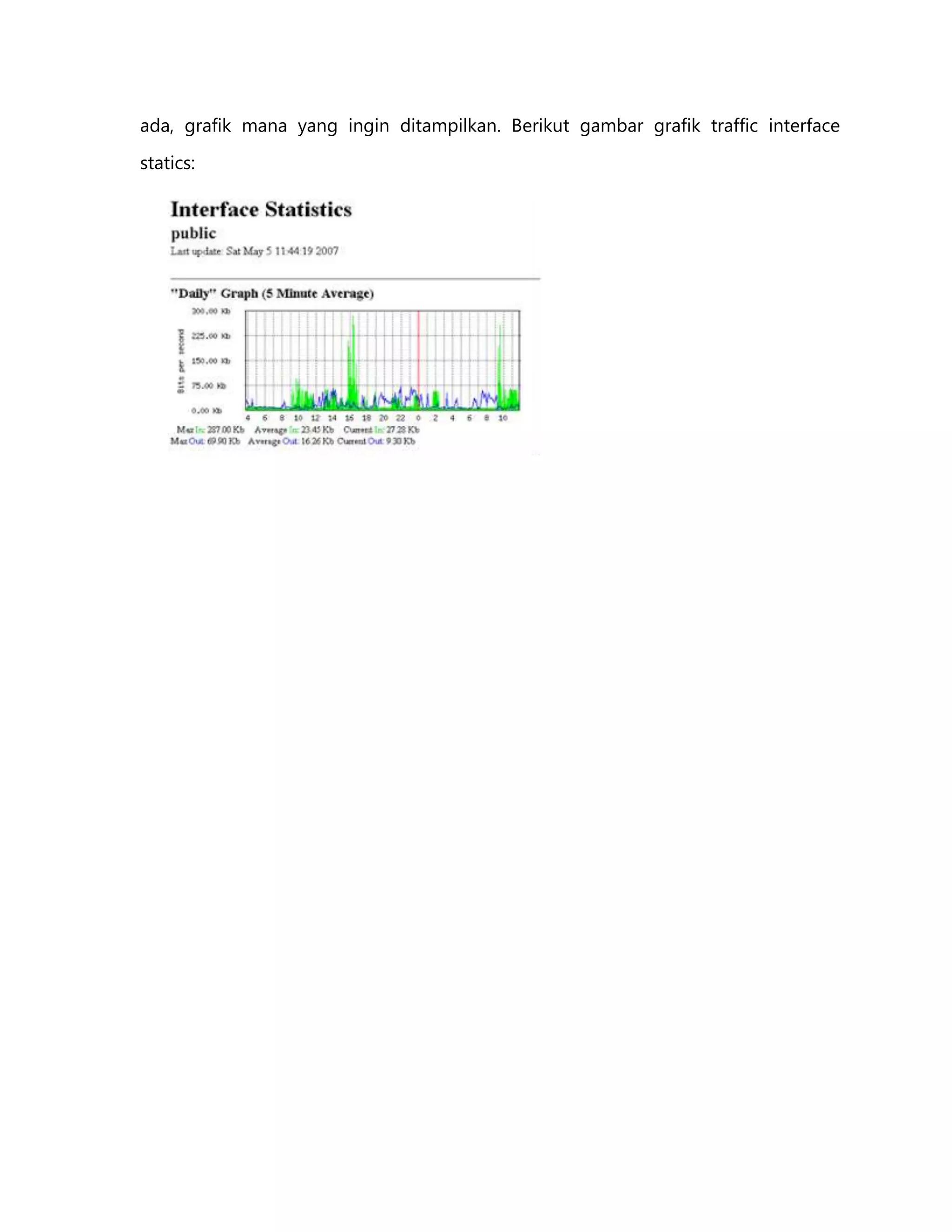 Setting MikroTik sebagai Gateway | PDF