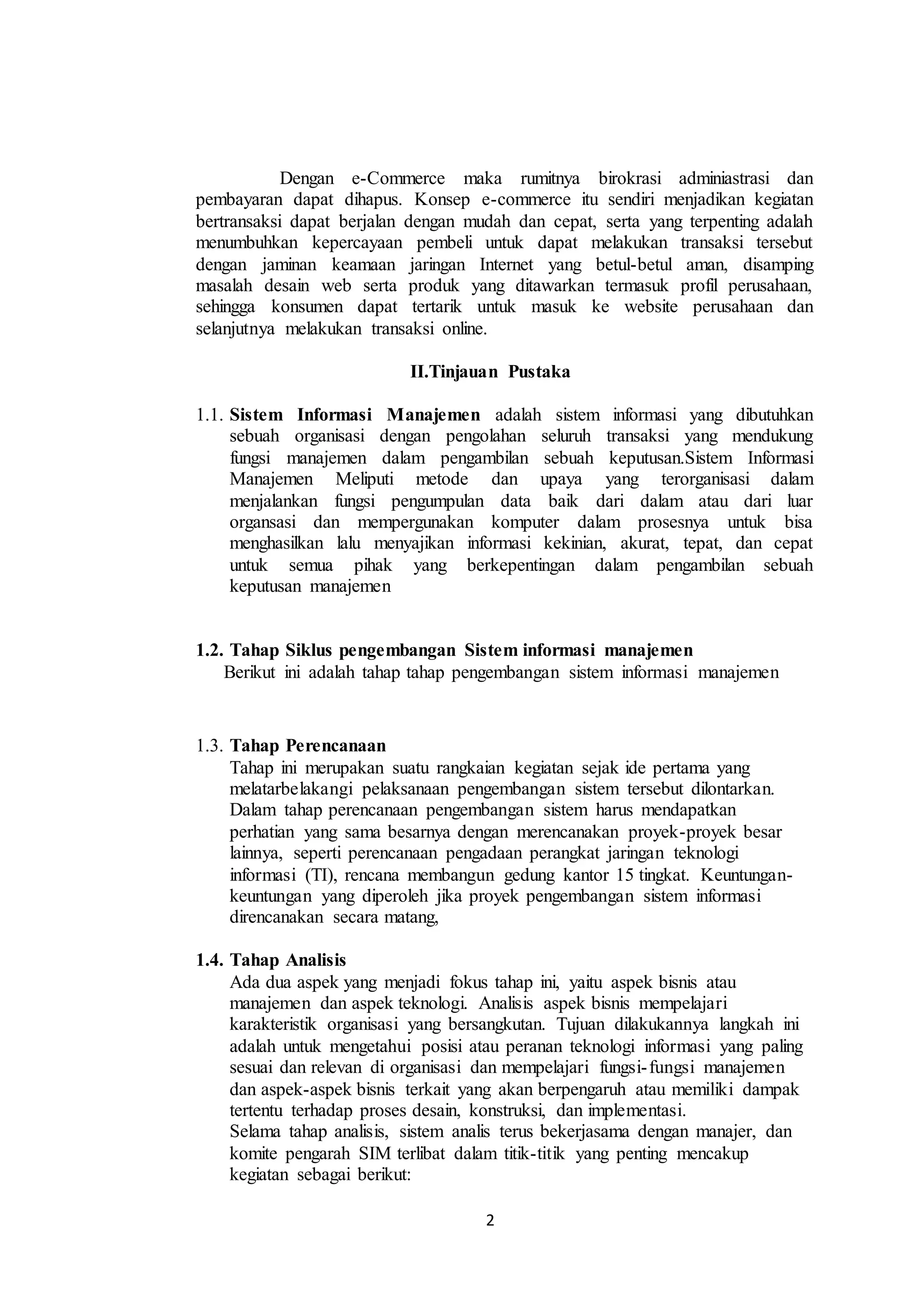 Artikel sistem informasi lazada, imam rahmat fauzan, universitas ...