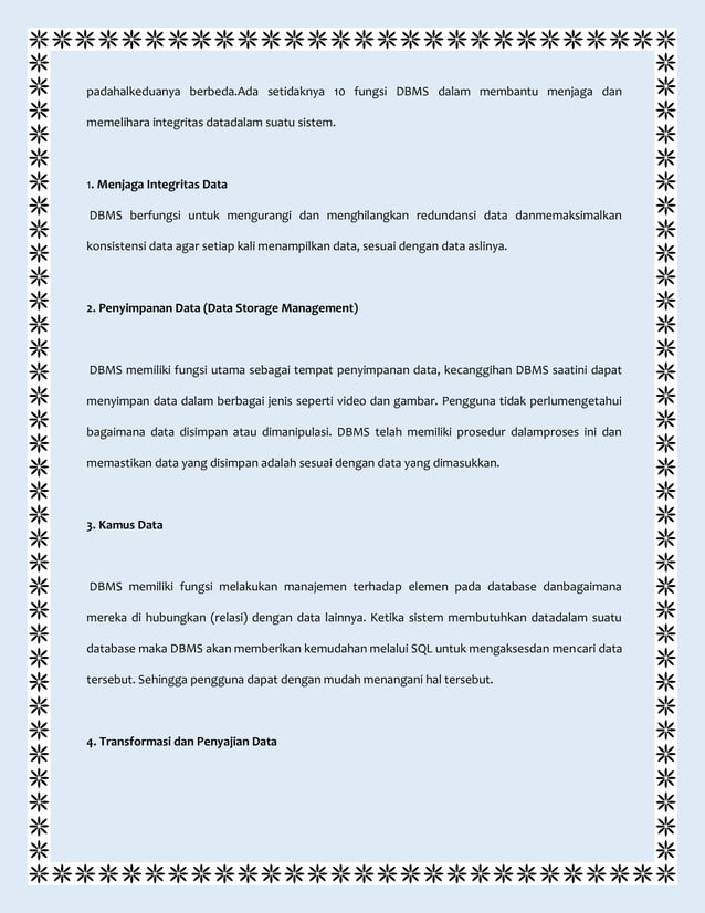 Artikel sistem manajemen basis data | PDF