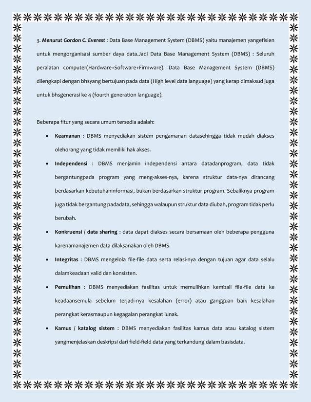 Artikel sistem manajemen basis data | PDF