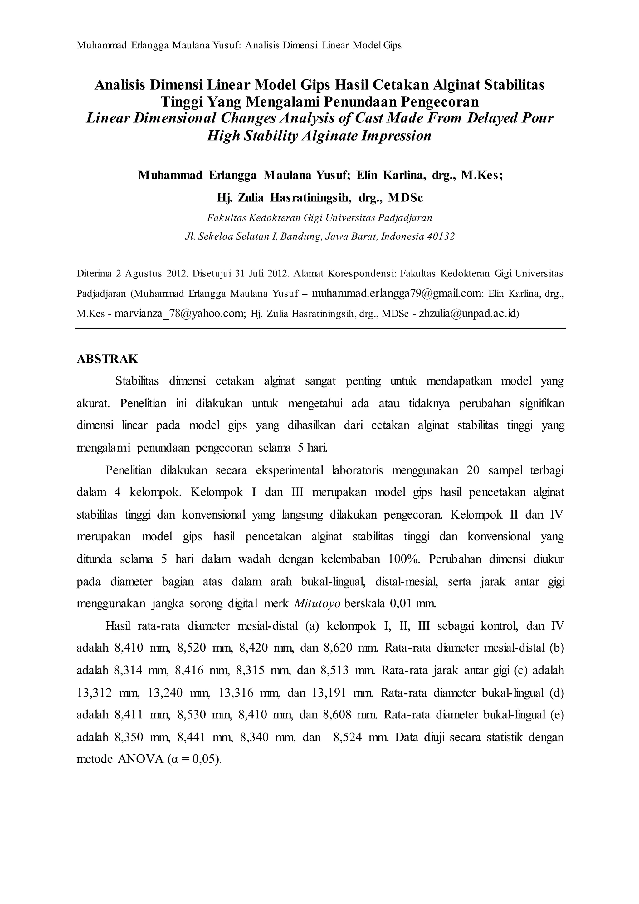 Analisis Dimensi Linear Alginat Stabilitas Tinggi.doc