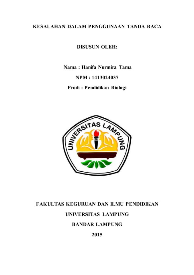 Artikel tanda baca | DOCX