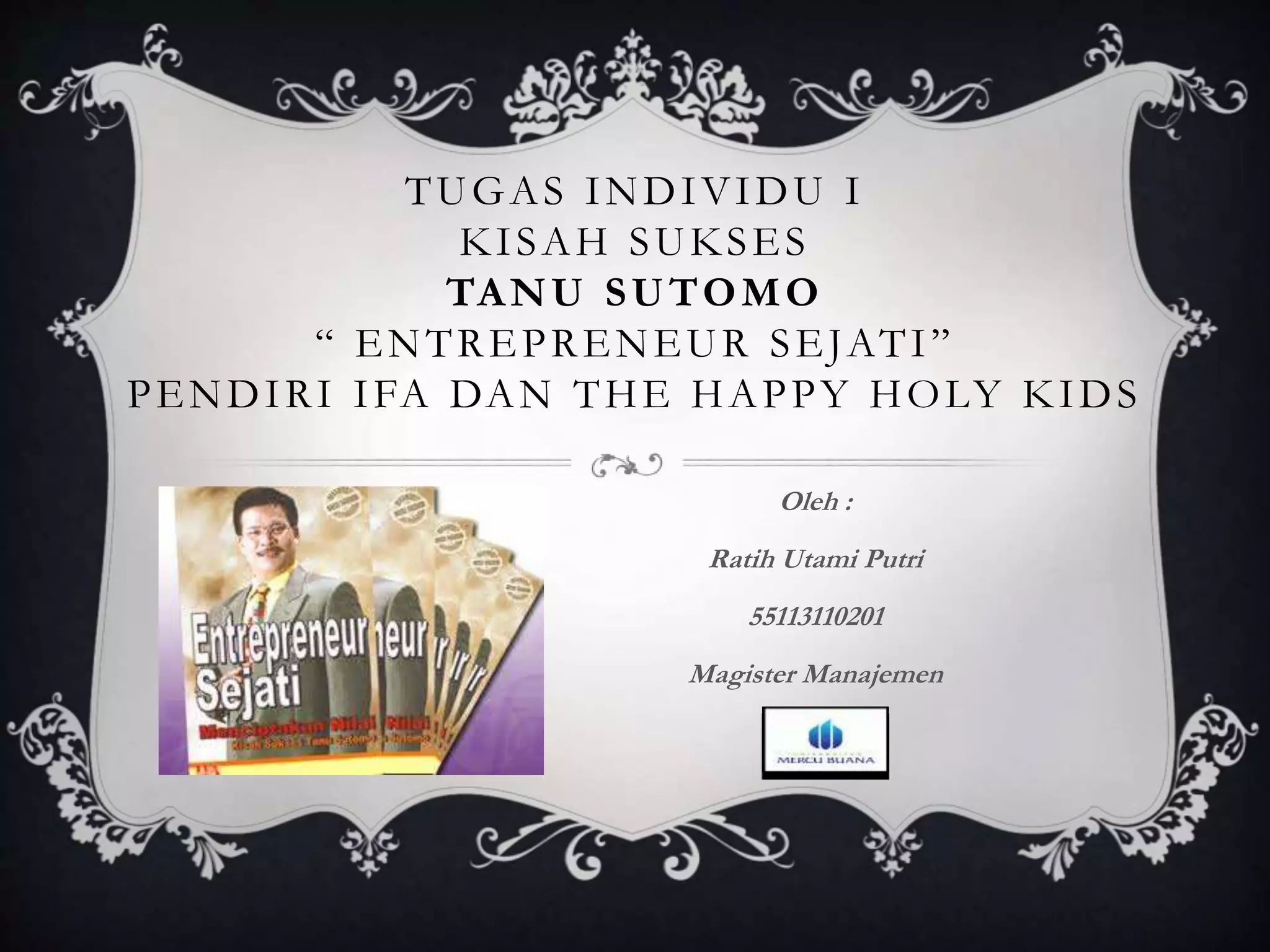 Tanu Sutomo (the happy holy kids) | PDF