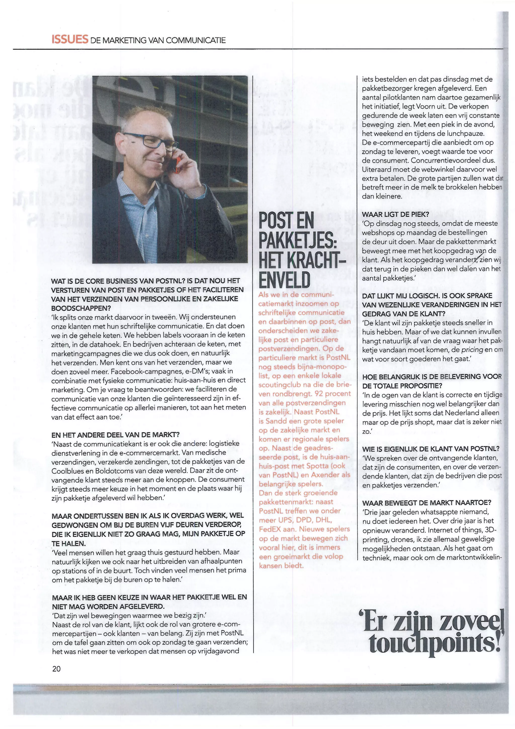 Interview in Tijdschrift voor Marketing okt 2015 | PDF