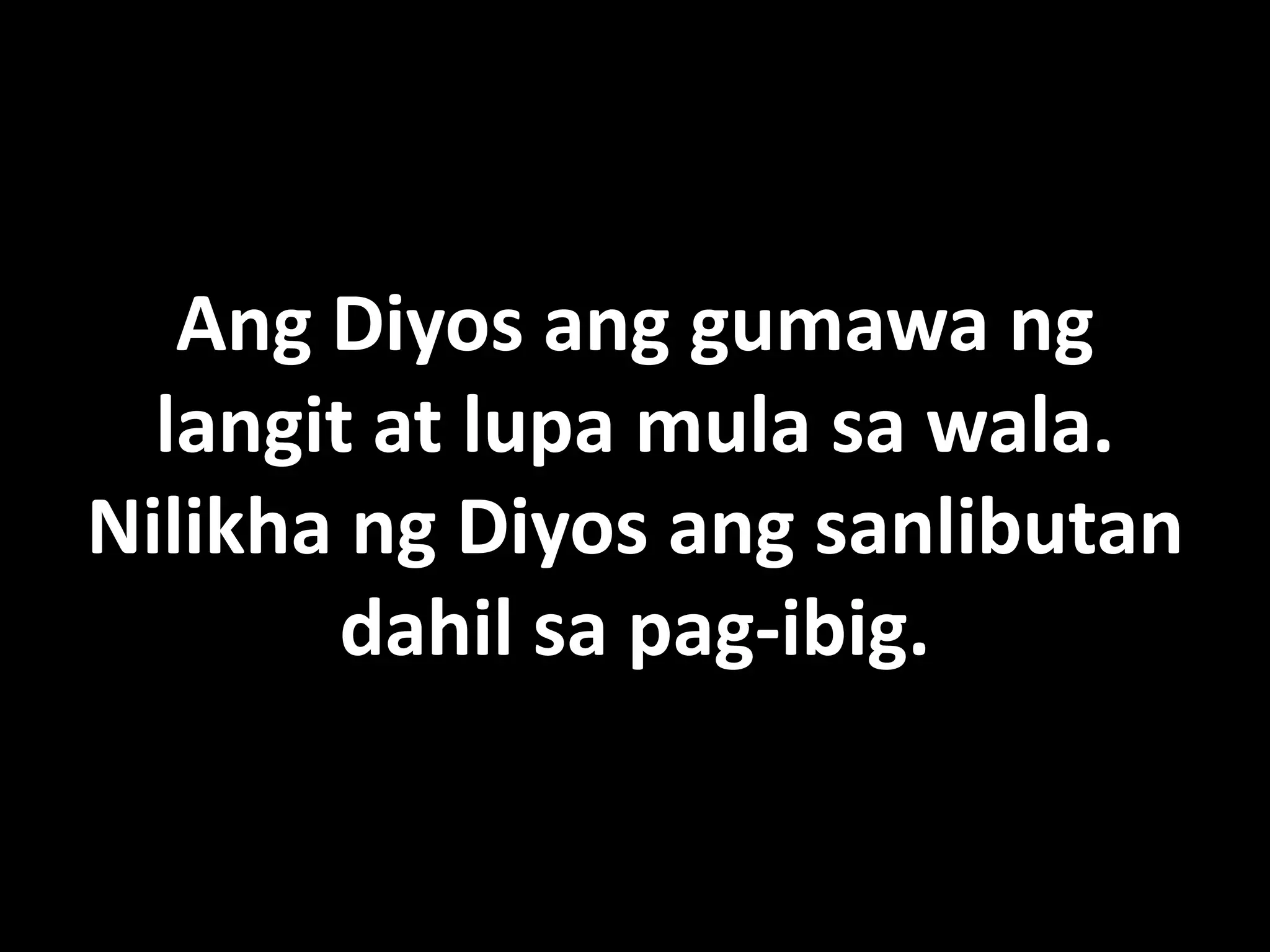 Ang Kredo, Artikulo 1 | PPTX