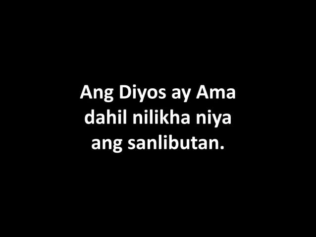 Ang Kredo, Artikulo 1 | PPTX
