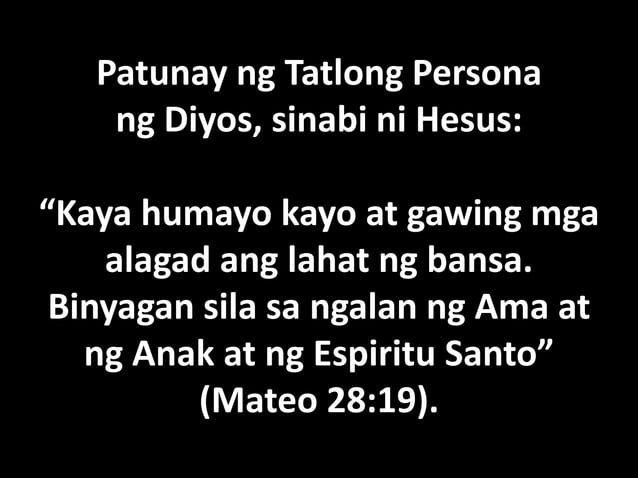 Ang Kredo, Artikulo 1 | PPTX
