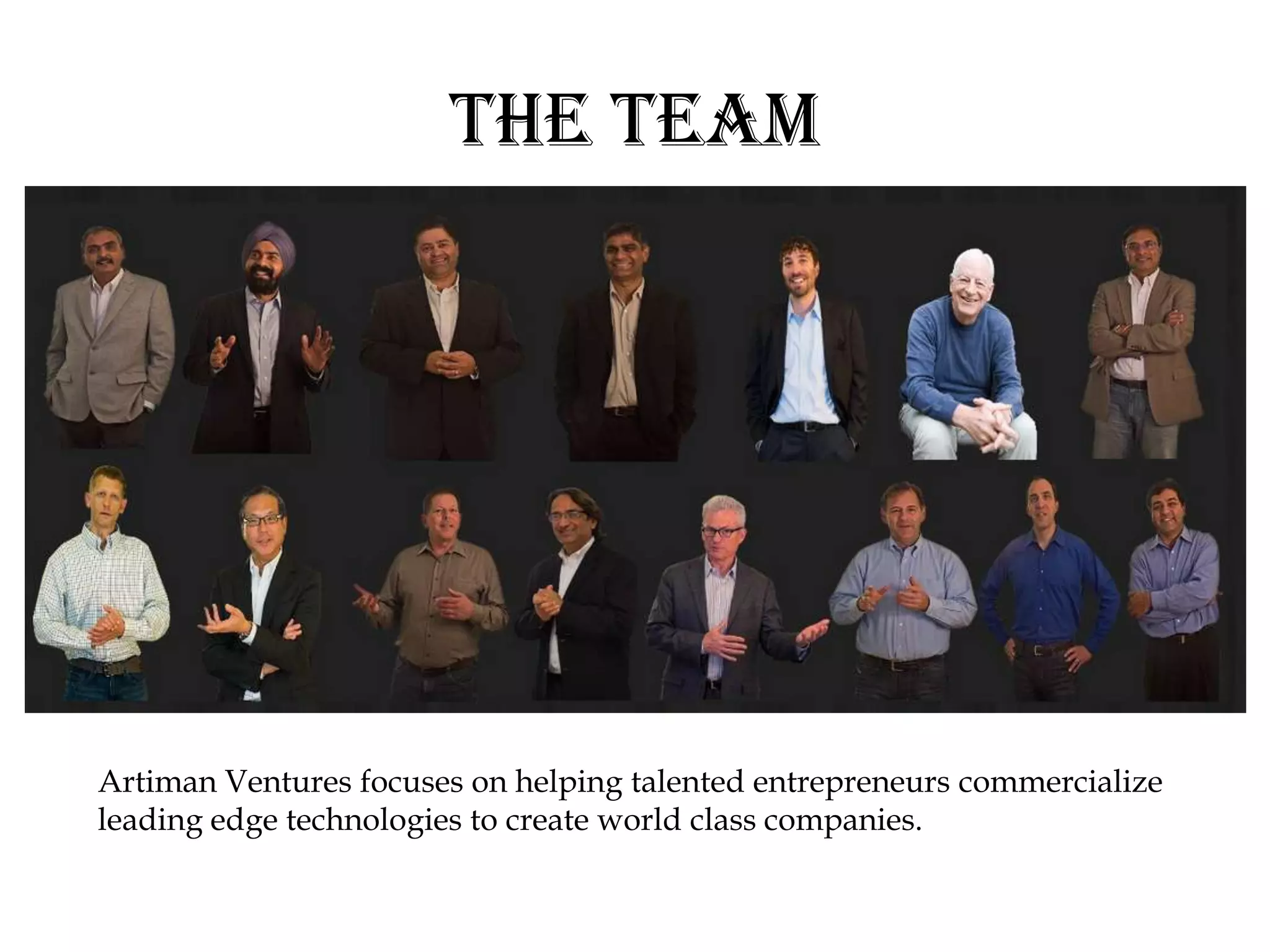 Artiman Ventures | PPTX