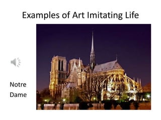 Art Imitates Life | PPT