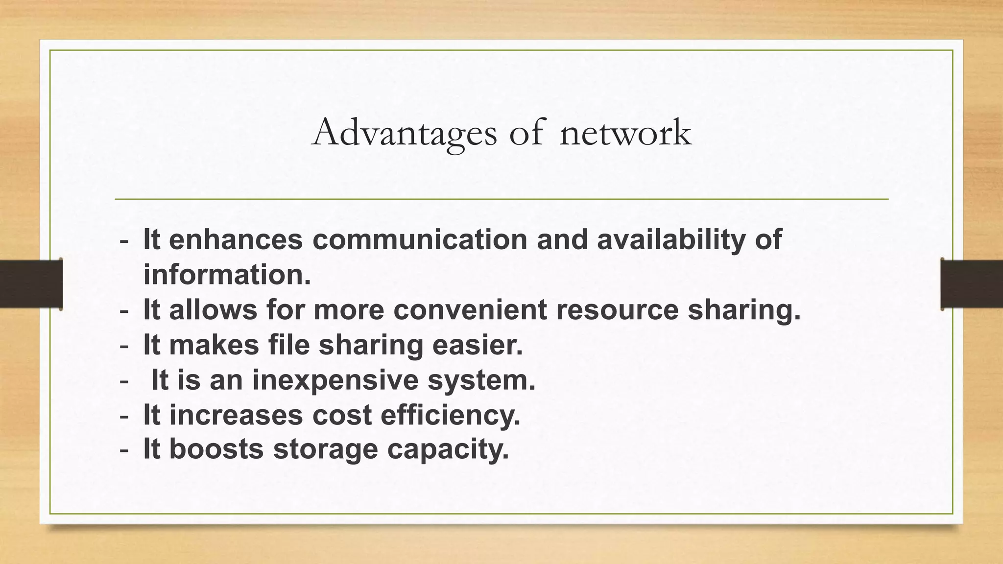 Network technology ppt | PPTX | Computer Networking | Computing