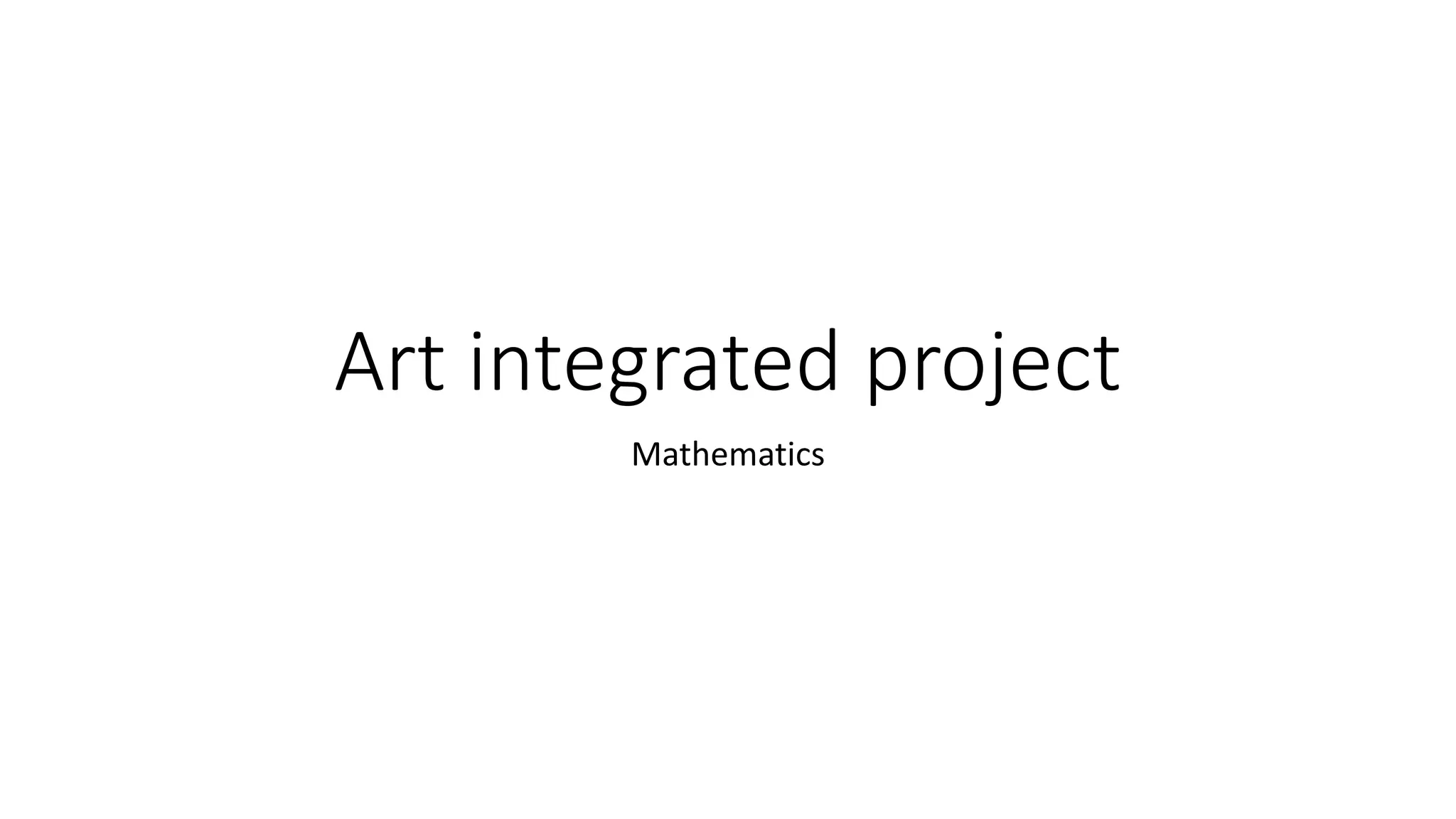 Art integrated project-1.pptx