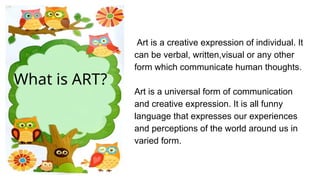 Art integration learning Towards experiential learning and how arts can ...