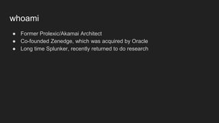How to Make a Honeypot Stickier (SSH*) | PPTX