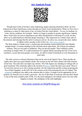 Art Introduction Essay | PDF