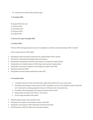 Arti osis dan ekskul | DOCX