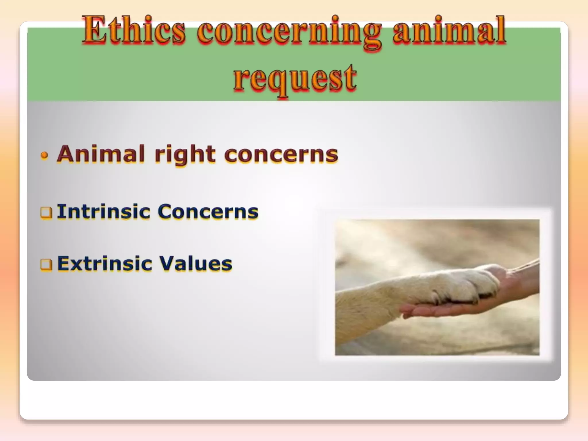 Ethics of Biotechnology | PPTX