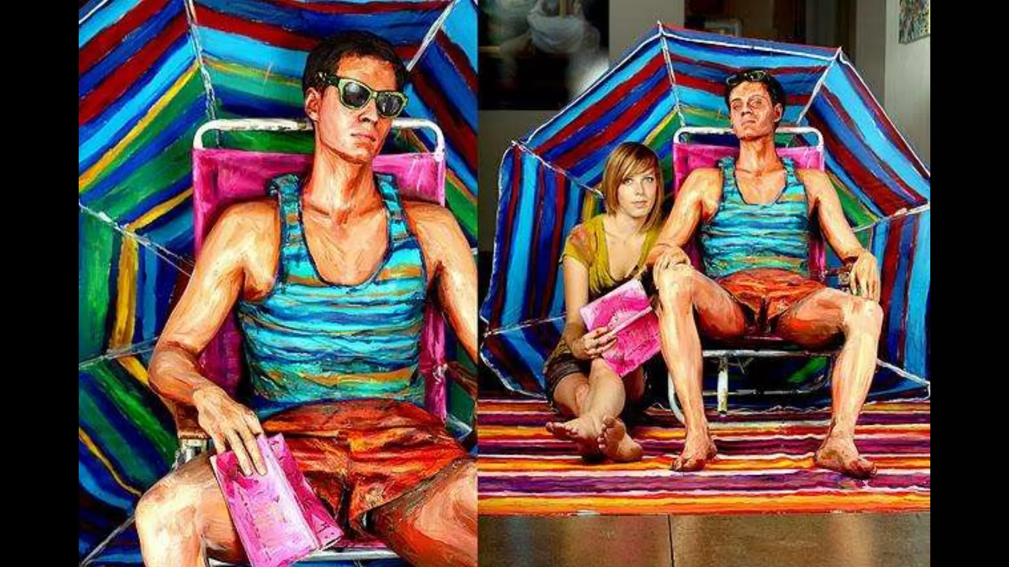 Artist Alexa Meade Creates Optical Illusions by Painting on Humans | PPSX