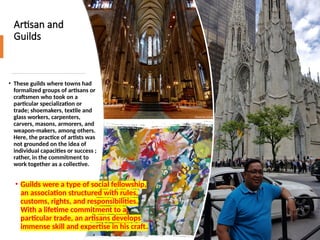 ARTIST AND ARTISAN presentation proper lesson | PPTX
