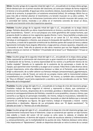 Artistas destacados de historia del arte | PDF