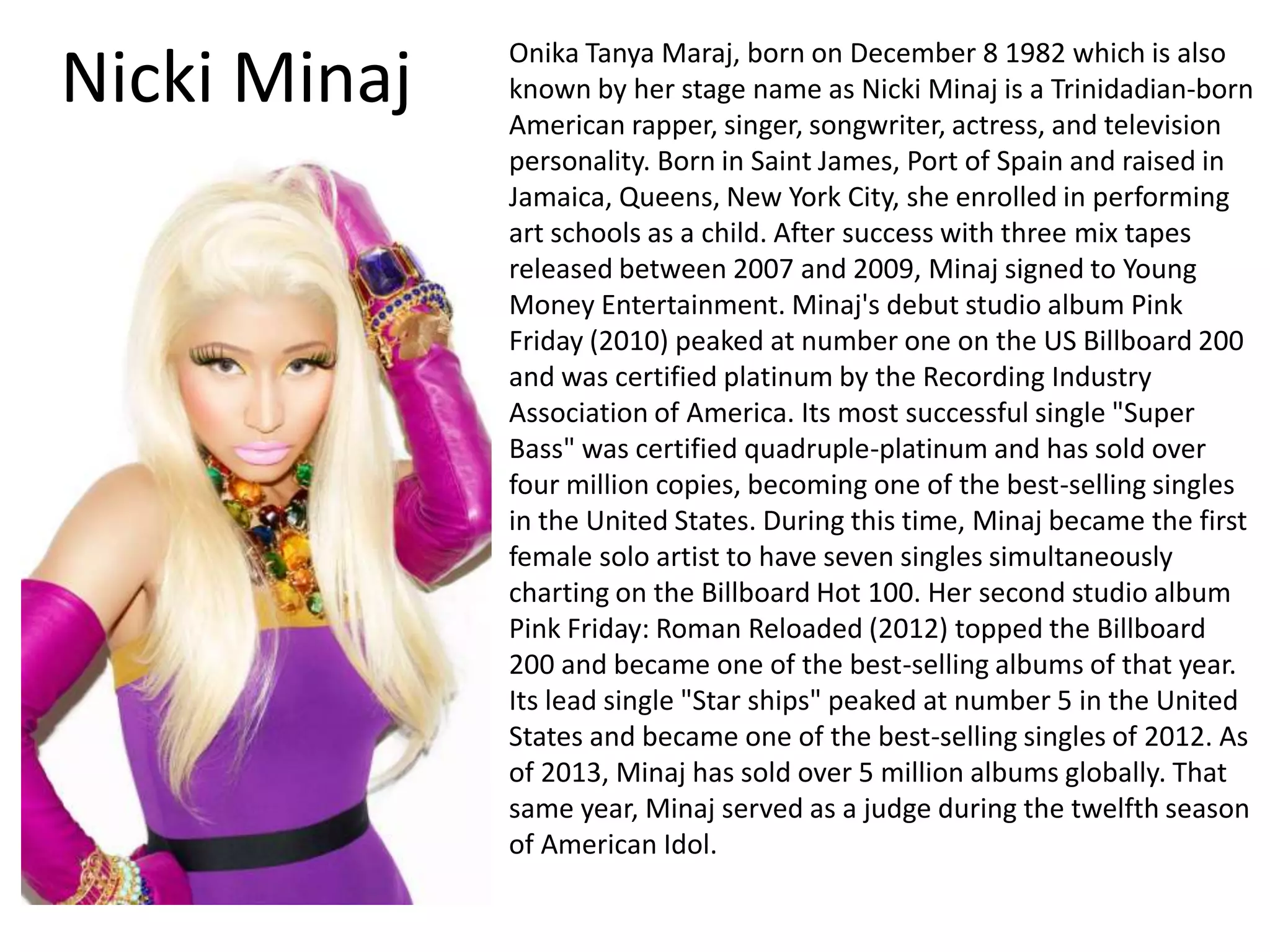 Artist case study | PPT