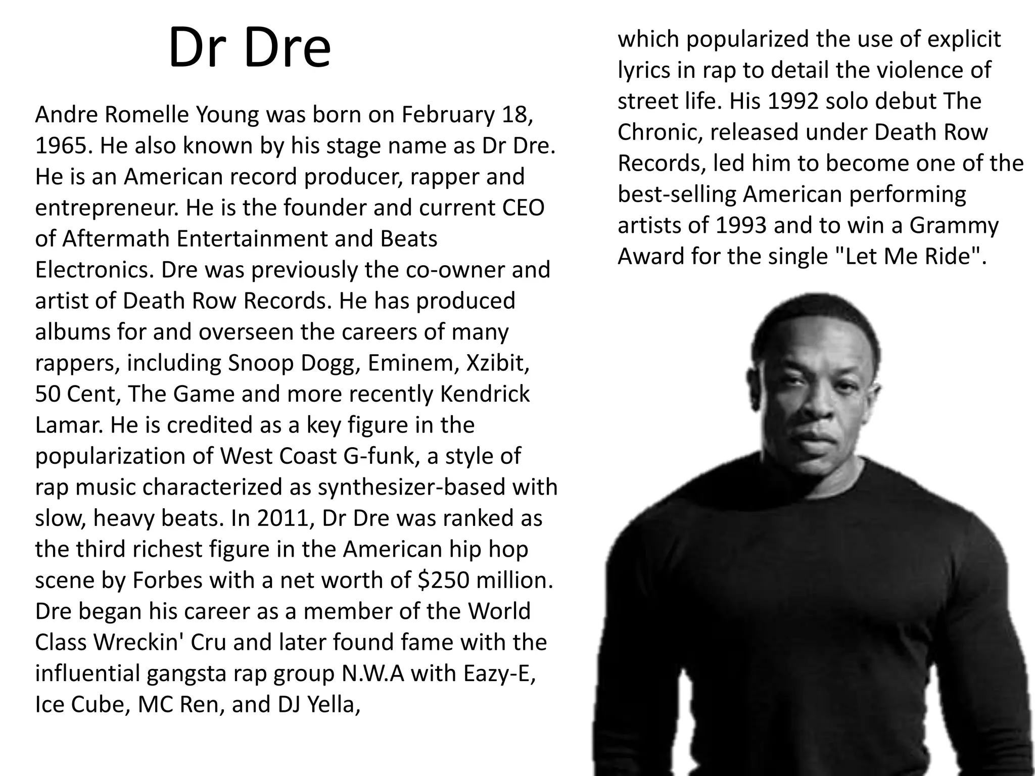 Artist case study | PPT