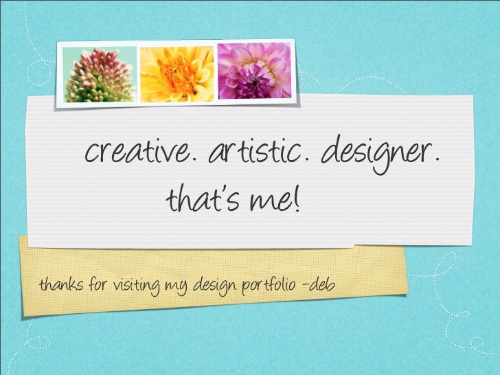 mini design portfolio