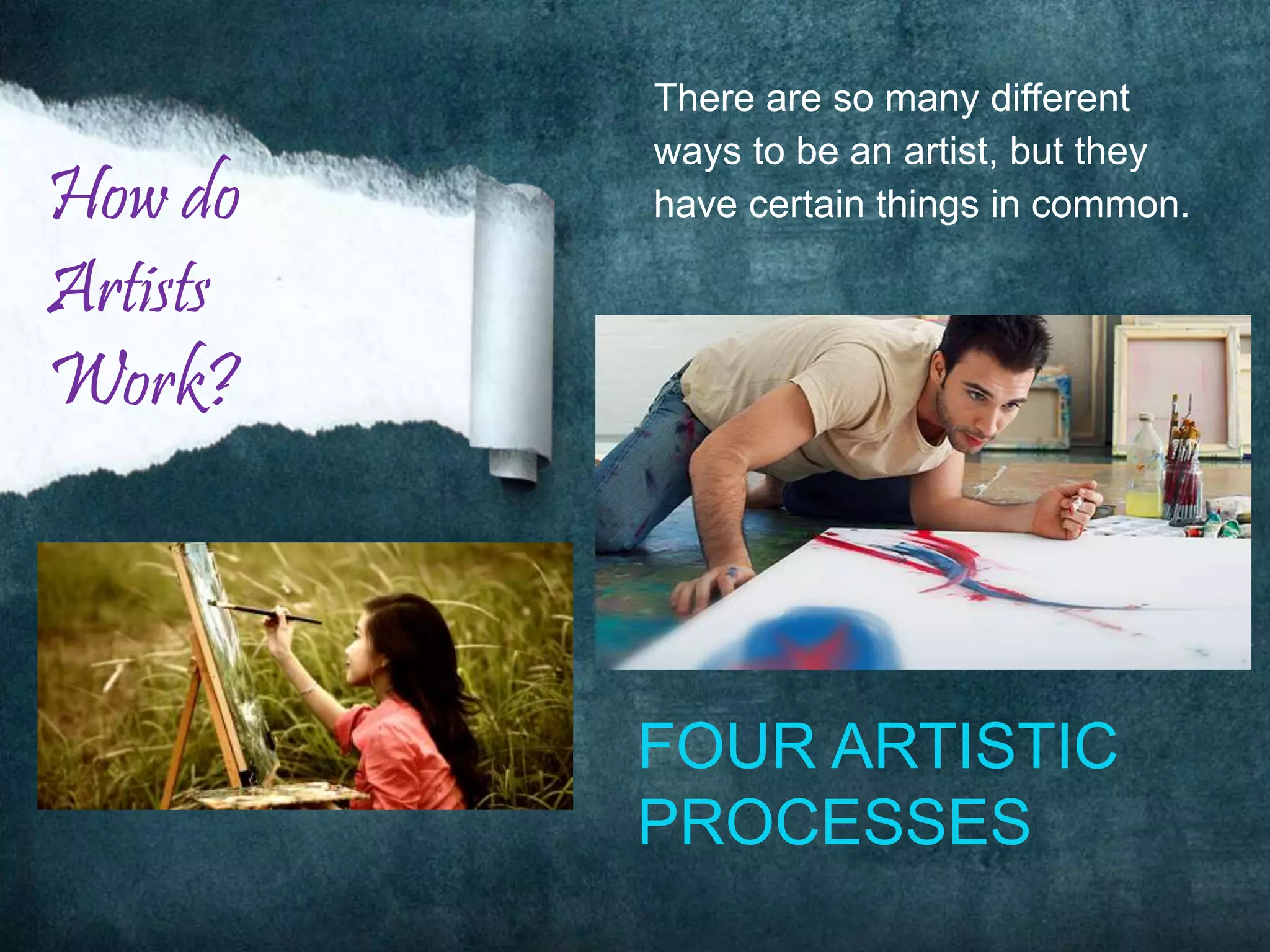 Artistic processes | PPTX