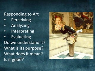 Artistic processes | PPTX