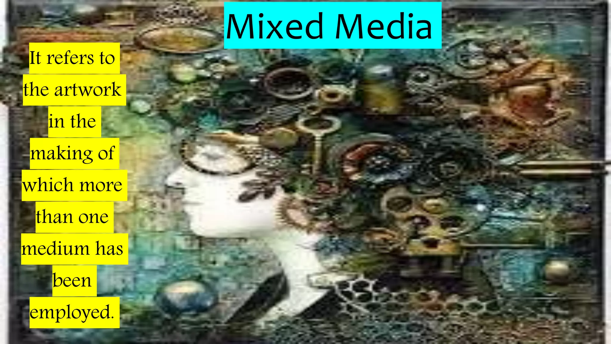 Artistic skills and techniques to contemporary art creations | PPTX