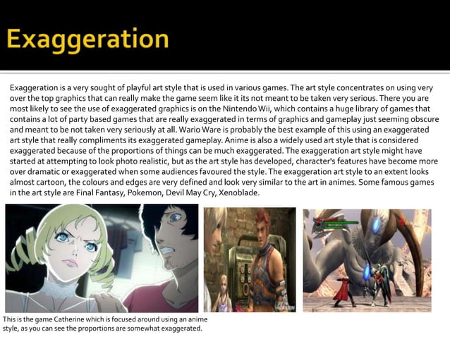 Unit 78 - Artistic Styles in Games | PPT