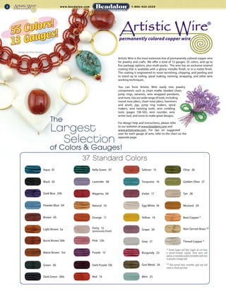 Artistic wire catalog | PDF