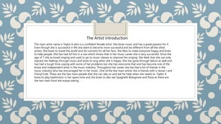 Artist Introduction | PPTX