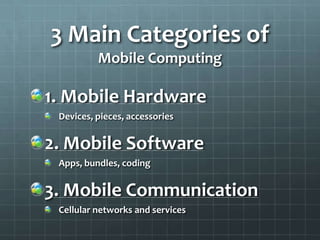 Artist l1mobilecomputing | PPTX
