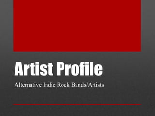 Artist profile | PPSX