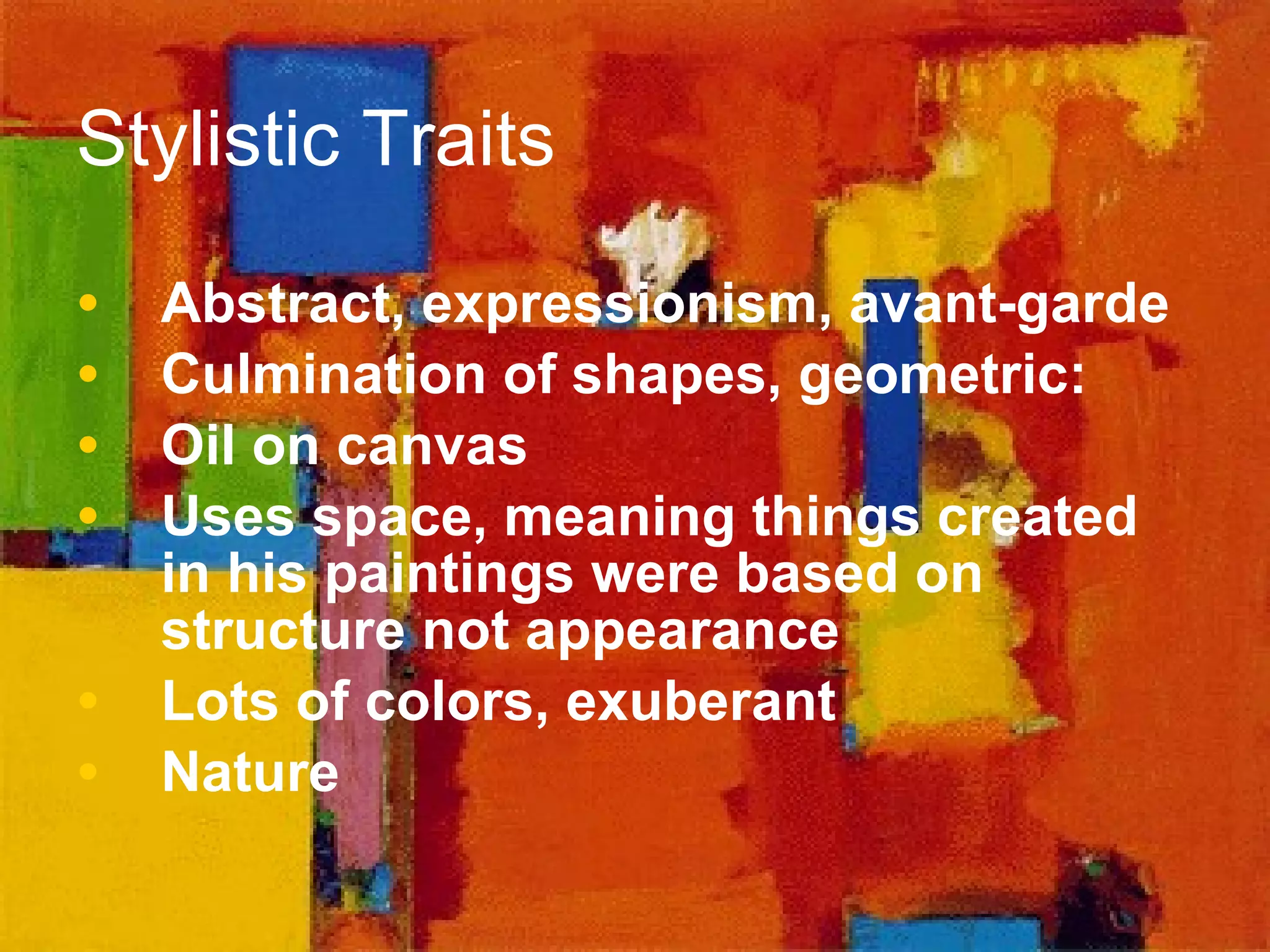 Hans Hofmann, Allsion Kelliher | PPT