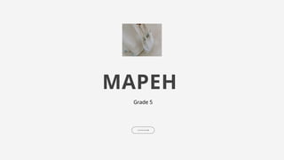 MAPEH SUBJECT - ARTS FOR GRADE 5 STUDENTS | PPTX