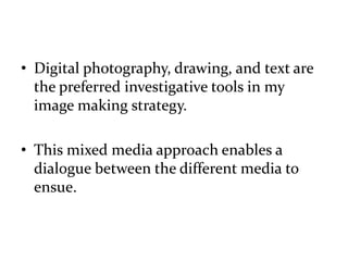 Artist statement | PPTX