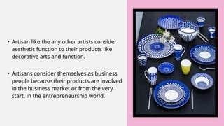 Arts and daily living Artist Vs Artisan.pptx